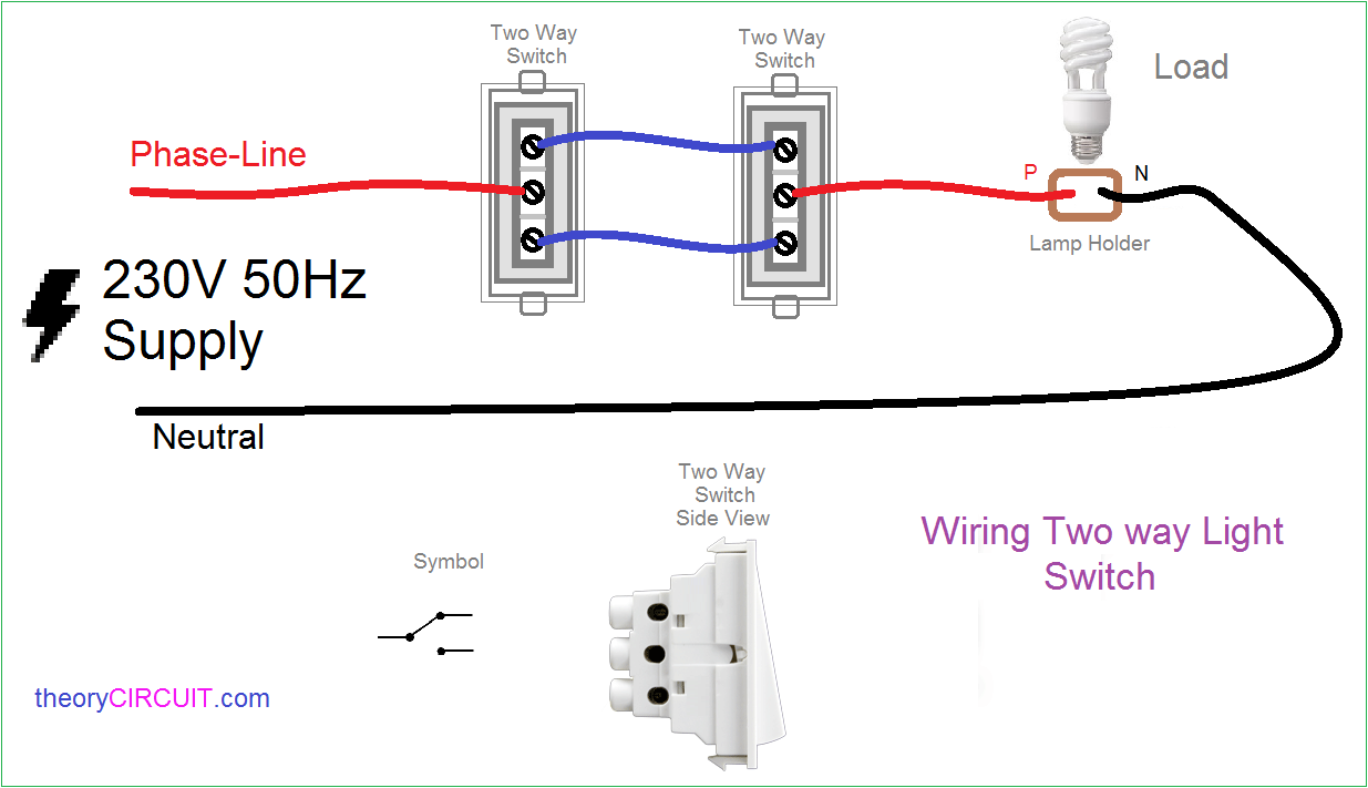 Two Way Switch Connection Diagram Pdf Wiring Digital And Schematic