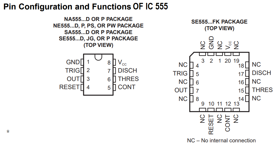 Simple Led Flasher Circuit Using 555 Timer