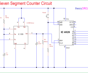 7 segment display circuit on breadboard Archives - theoryCIRCUIT - Do ...
