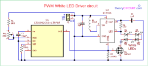 PWM White LED Driver Circuit