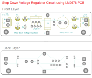 Step Down Voltage Regulator Circuit