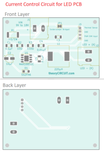 Current Control Circuit for LED using MAX16832
