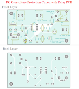 DC Overvoltage Protection Circuit with Relay