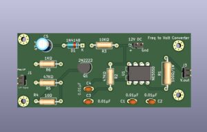 Frequency to Voltage Converter Circuit using 555