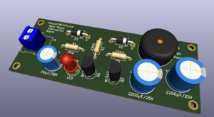 Mains Power Interruption or Failure Alarm Circuit