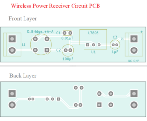Wireless Power Transmitter and Receiver Circuit