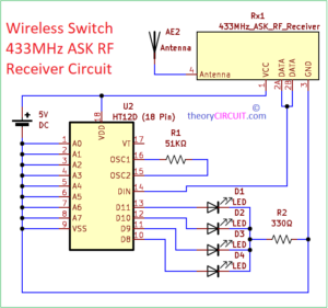 How to use 433MHz RF Transmitter and Receiver