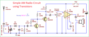 Simple AM Radio using Transistors