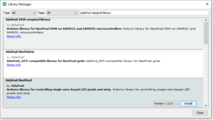 Interfacing WS2812B Neopixel LED Strip with ESP32