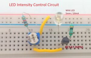 LED Intensity Control Circuit
