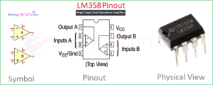 Audio Amplifier Circuit using LM358