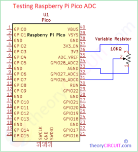Raspberry Pi Pico ADC Reading Tutorial