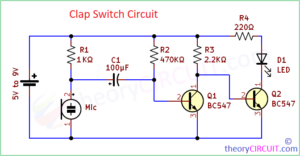 Clap Switch Circuit
