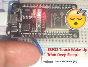 Deep Sleep and Wake Up Methods in ESP32
