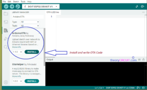 Over The Air (OTA) Update in ESP32