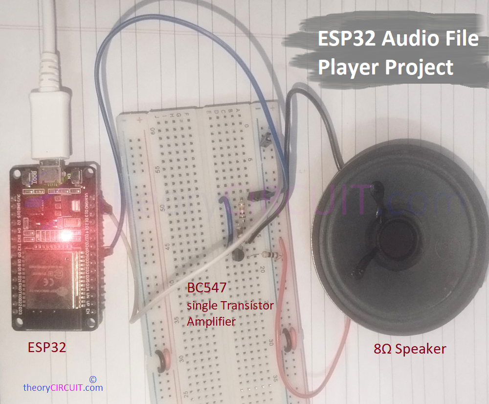 ESP32 Audio Archives TheoryCIRCUIT Do It Yourself Electronics Projects