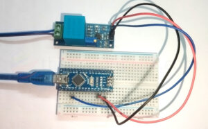 Interfacing AC Voltage Sensor with Arduino