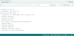 Simple way to Send Email using ESP32