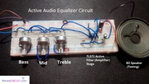 Active Audio Equalizer Circuit