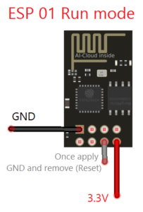 How to Code ESP 01 module using Arduino nano